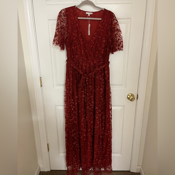 Baltic Born | Dresses | Baltic Born Bridesmaid Dress Rust | Poshmark